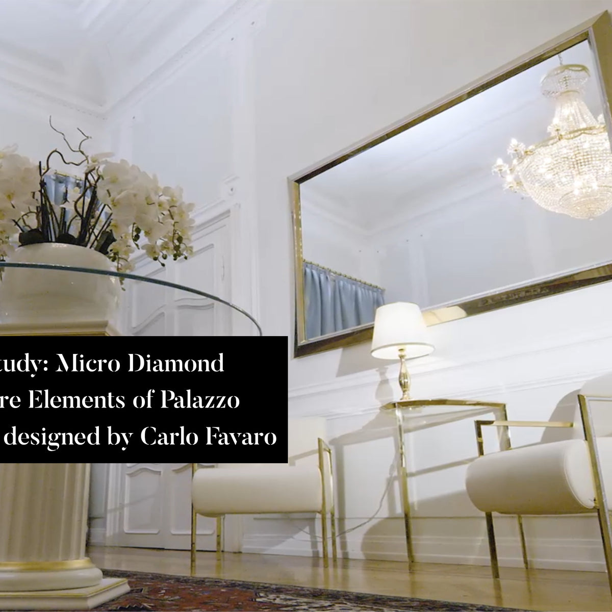 Carlo Favaro, designer veneziano, spiega perché ha scelto DiamArt.